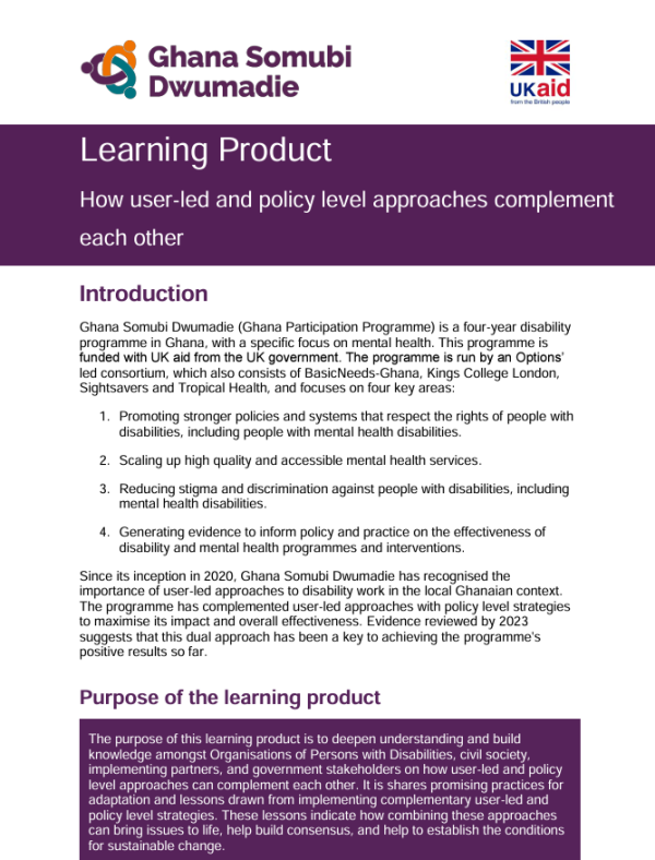 Publications – BasicNeeds Ghana