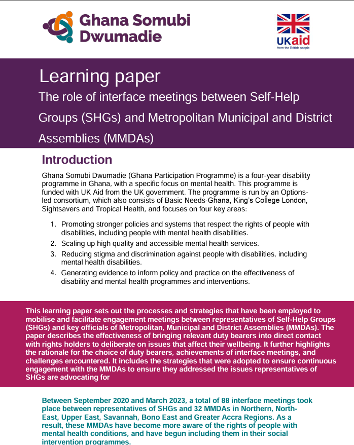 Publications – BasicNeeds Ghana